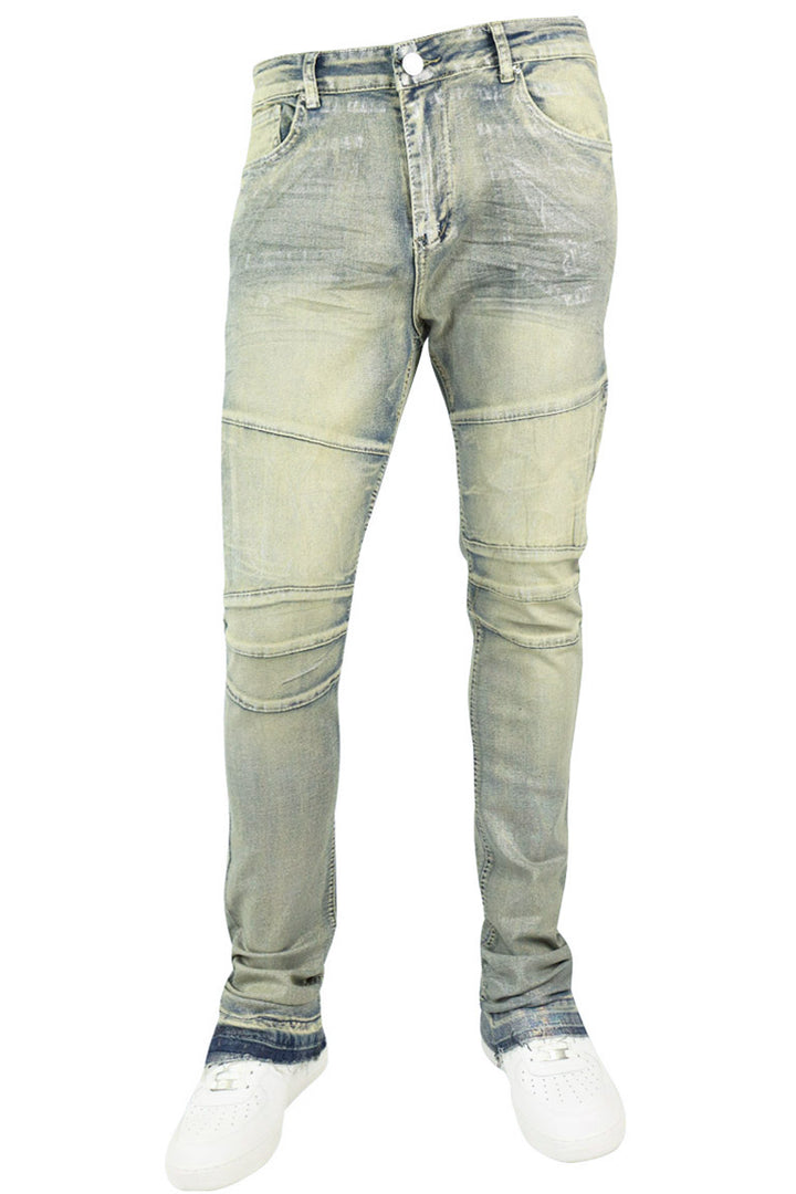 Big Moves Only Stacked Denim (Vintage Wash) (M5771DA)