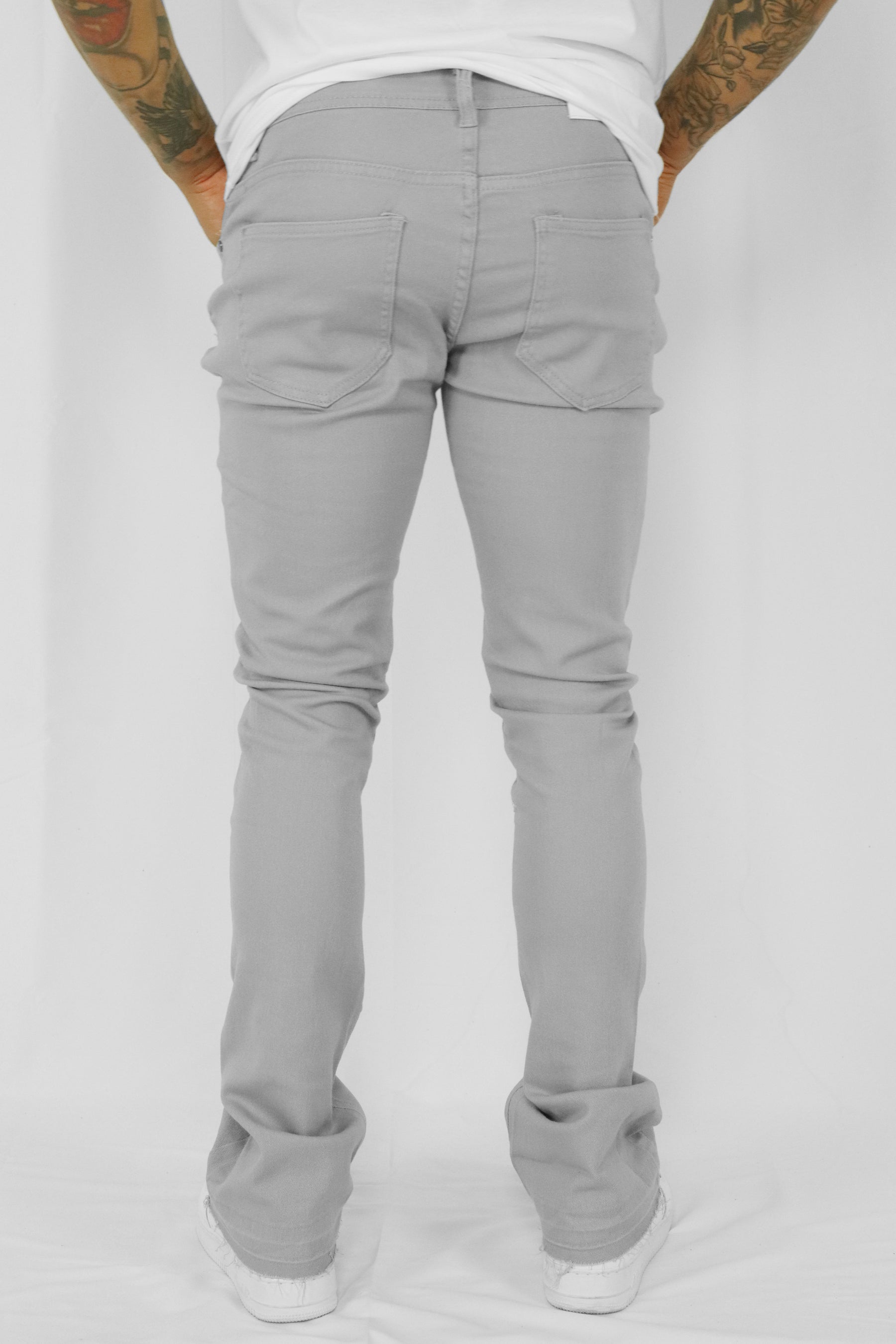 Vortex Stacked Denim (Grey) – Zamage