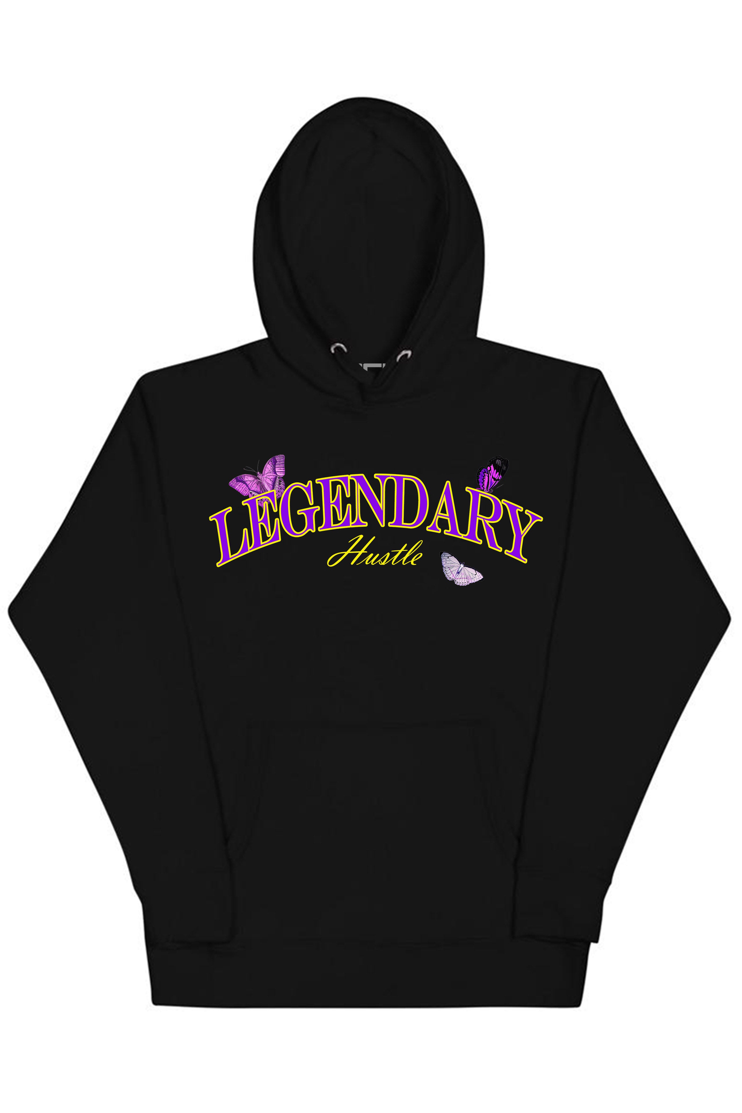 Legendary Hoodie (Purple - Gold Logo) – Zamage